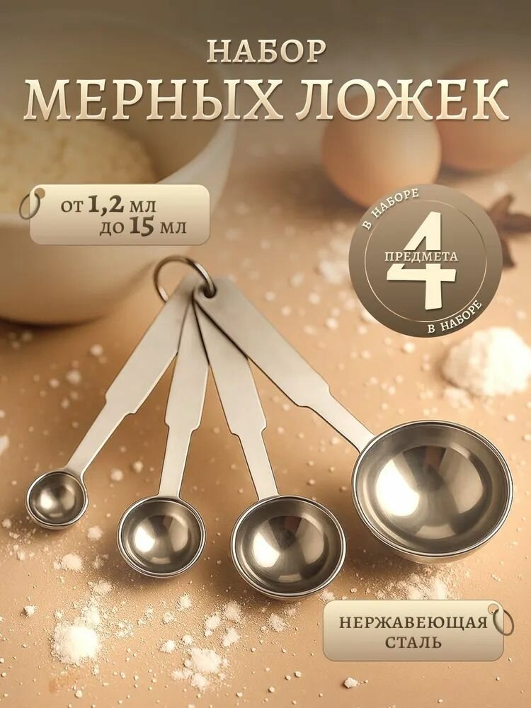 Емкость мерная, 1,2 мл, 4 шт