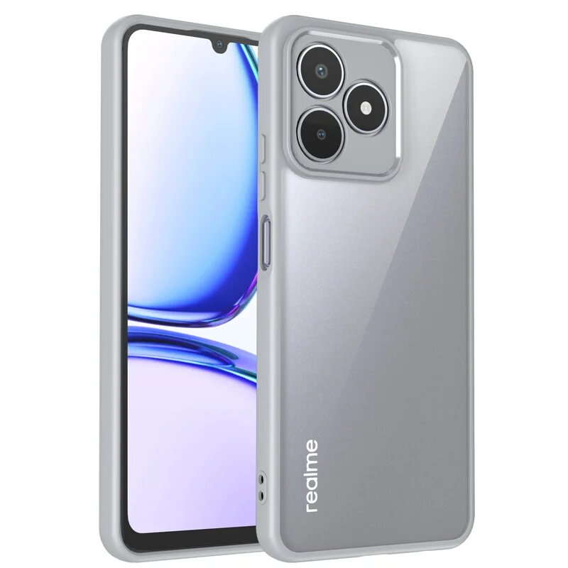 Чехол Realme C53 RMX3760 Gray, прочный бампер