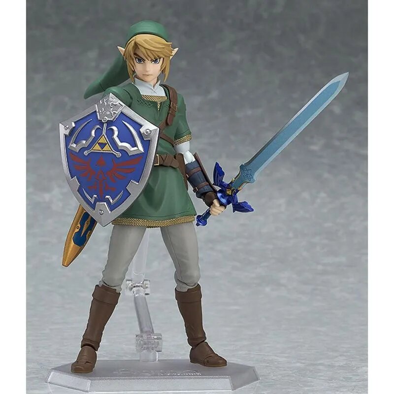 Фигурка Link из игры The Legend of Zelda в PVC материале, коллекционная модель, высота 14 см — фото 1