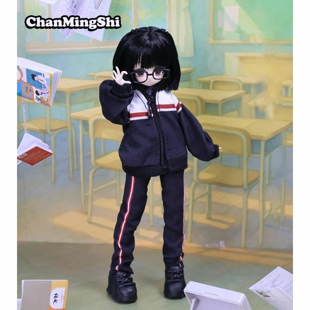 1/8 Mjd Кукла Momo: Подвижная Кукла-Девочка 21 См, Аниме Фигурка, Подарок На Новый Год