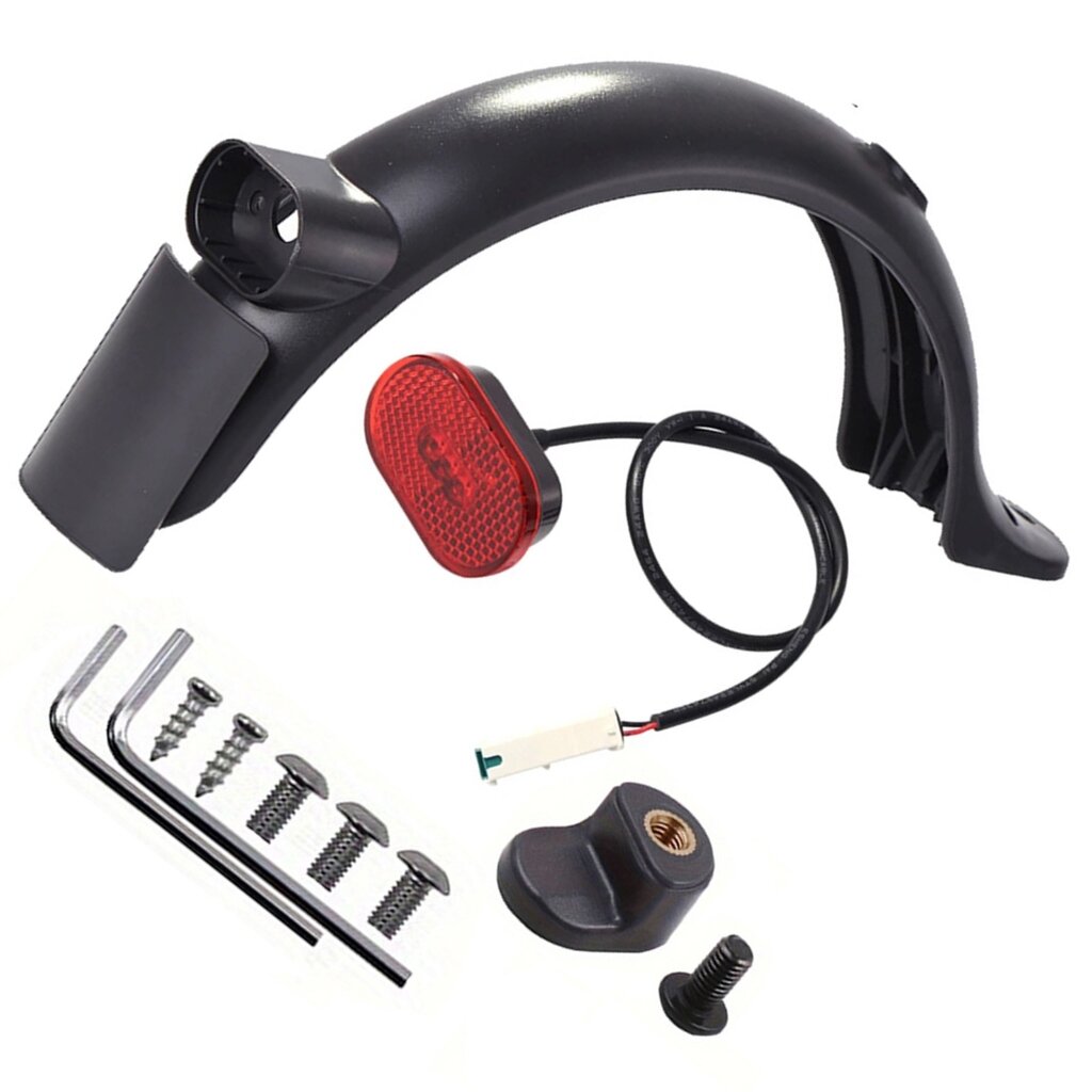 Задний Брызговик Электрического Скутера Задний Фонарь Шины Колеса Брызговик Расширенный Брызговик для Аксессуаров Электрического Скутера