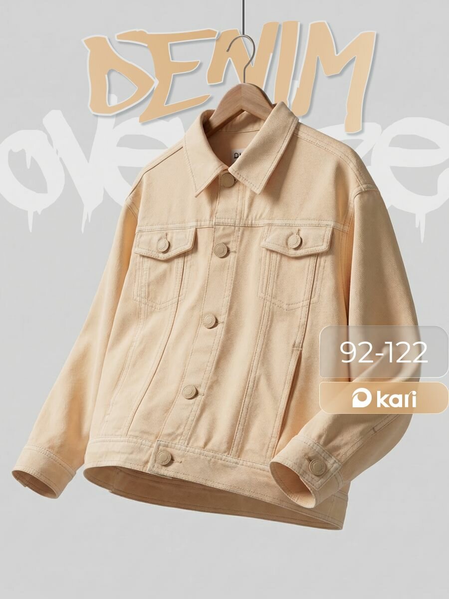 Куртка джинсовая Весна-лето 2026