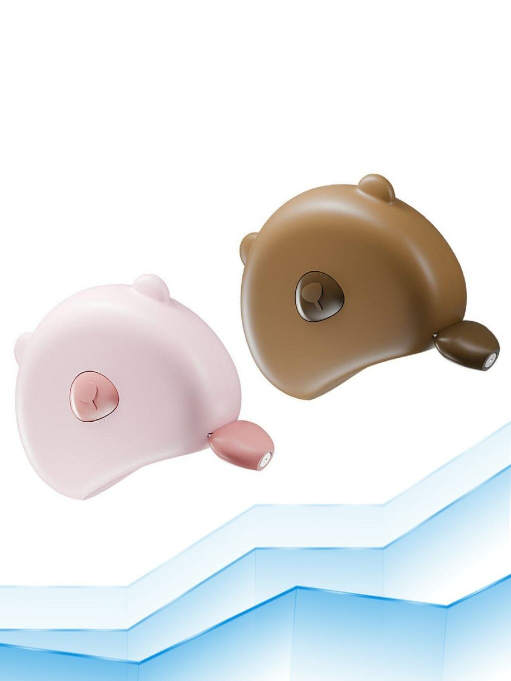 Магнитная рулетка для измерения тела и шитья, Розовый и коричневый