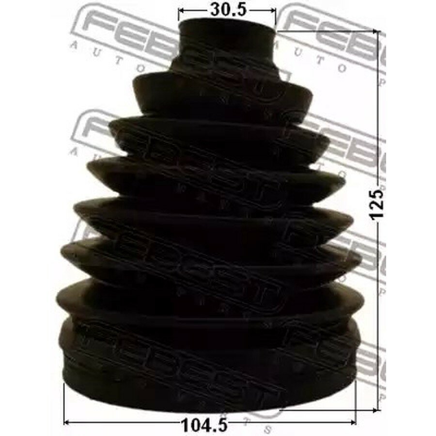 FEBEST 0117PKUN26 Пыльник шруса TOYOTA HILUX 05- нар.