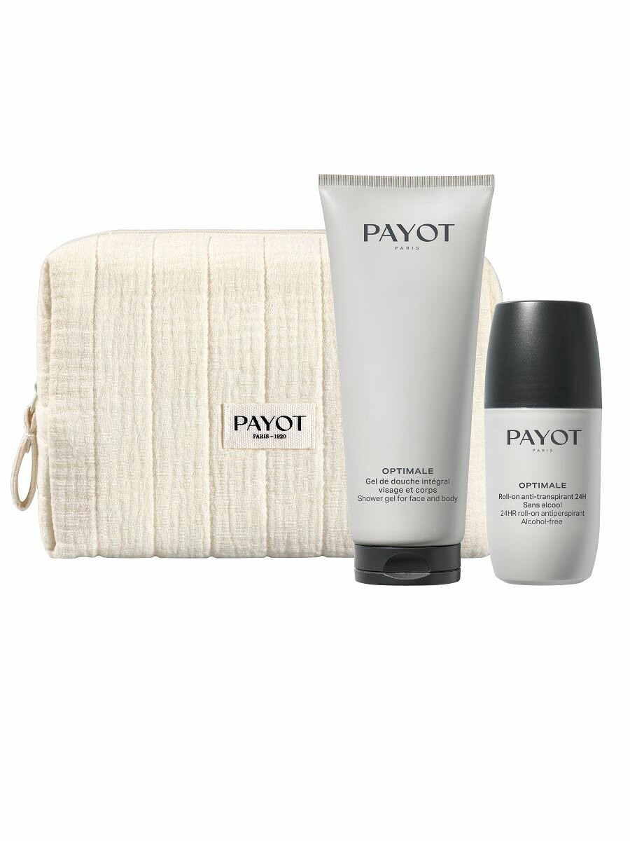 Payot Набор уходовой косметики мужской: дезодорант 75 мл, гель для душа 3в1 200 мл