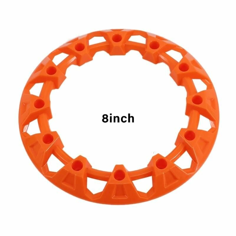 Колпаки для дисков квадроцикла, оранжевый цвет - 8 дюймов