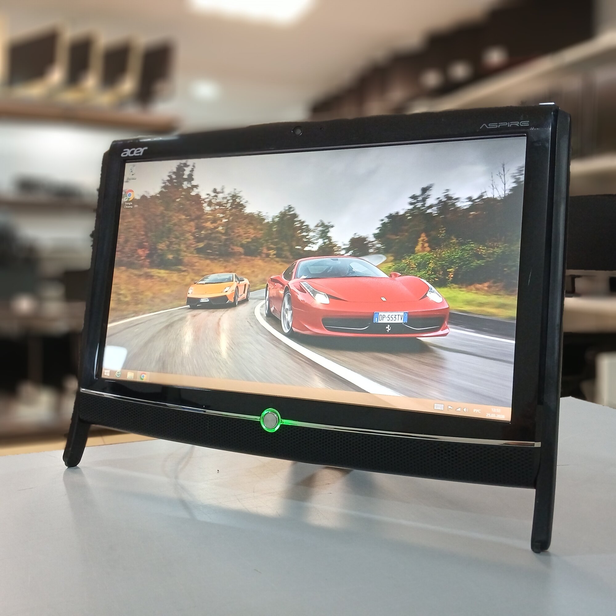 Сенсорный моноблок 20" Acer Intel Core i5, 8 ГБ, NVIDIA GT 520M, HDD 500 ГБ