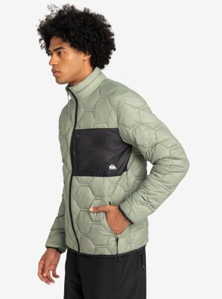 Куртка горнолыжная Quiksilver Весна-лето 2024, размер L, зеленый — фото 1