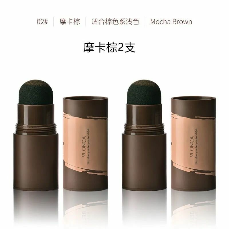 Пудра для линии роста волос, тень для волос, волшебный инструмент для коррекции волос, водостойкая и устойчивая к поту, пудра-консилер для редких волос, тень для контуринга.