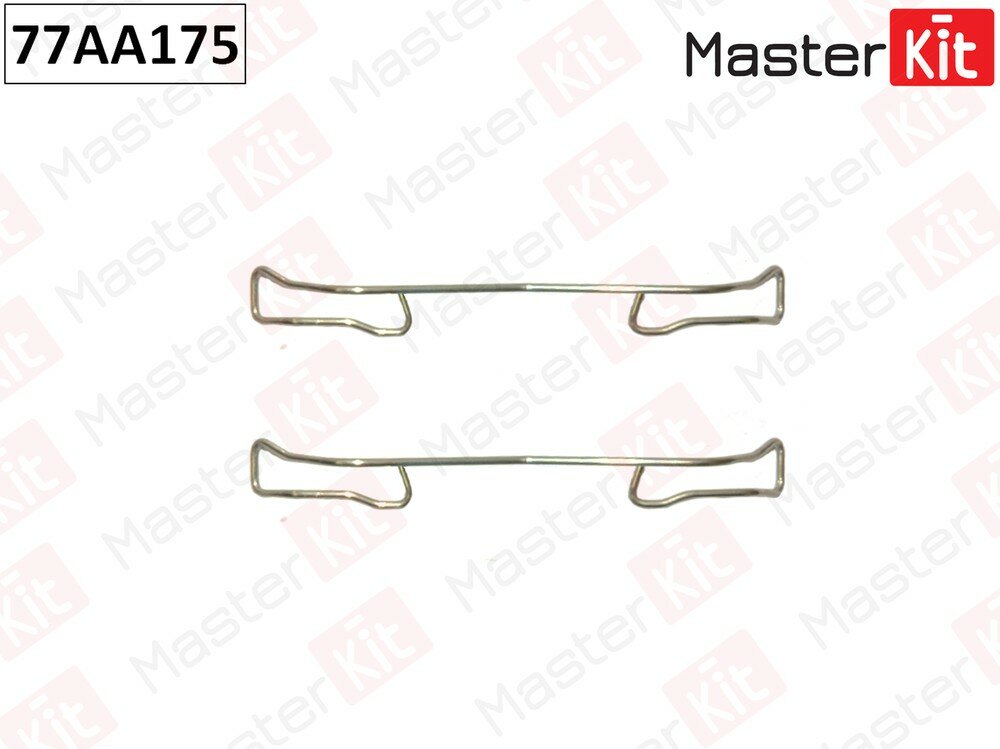 Ремкомплект установочный тормозных колодок MASTER KIT 77AA175 Ford Focus III 2010 ->
