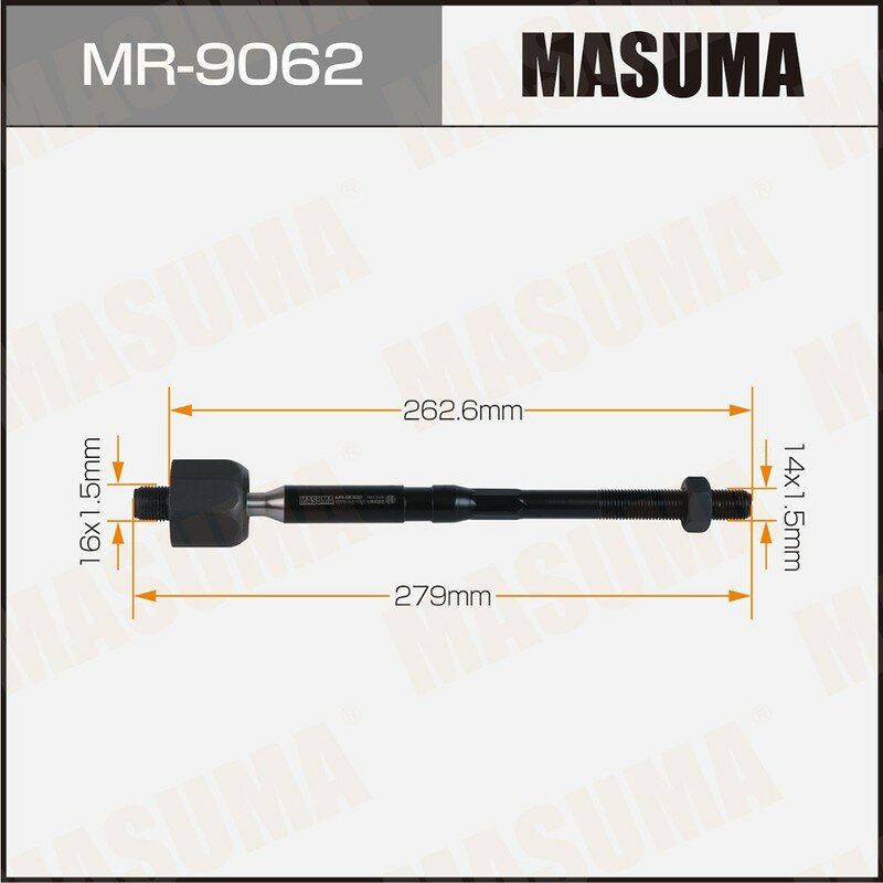Тяга рулевая MASUMA MR-9062 Mazda Cx-3 15-