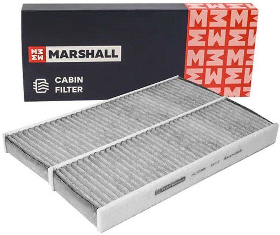 Фильтр салона MARSHALL MC7046K Citroen Berlingo II, III 09-, Jumpy III 16-, Peugeot Expert III 16->, угольный