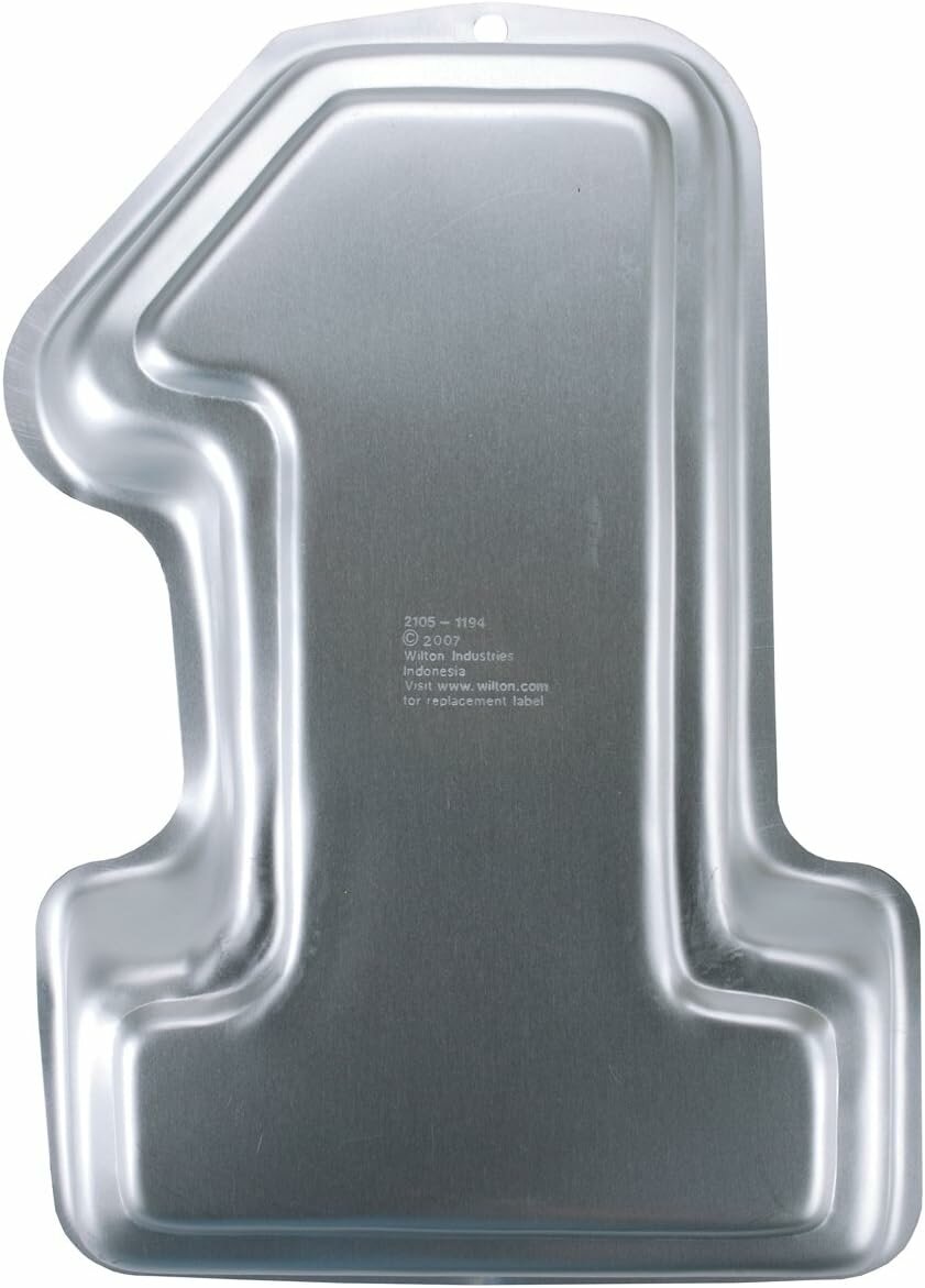Форма для выпечки Wilton Цифра 1, металлическая, неприлипающее покрытие, WLT-2105-1194