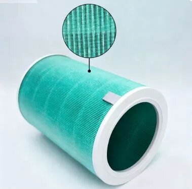 Фильтр антибактериальный Xiaomi Mi Air Purifier 2/2S/3/3C/3H с RFID, зеленый
