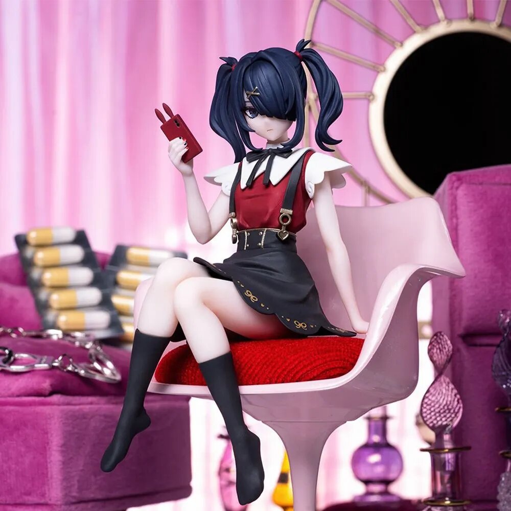 Аниме Фигурка, Милая девушка с двойными хвостами, Аме-чан/Needy Girl Overdose Ame-chan Action Figures Angel chan Sauce Collection Model Ornaments Toys gift