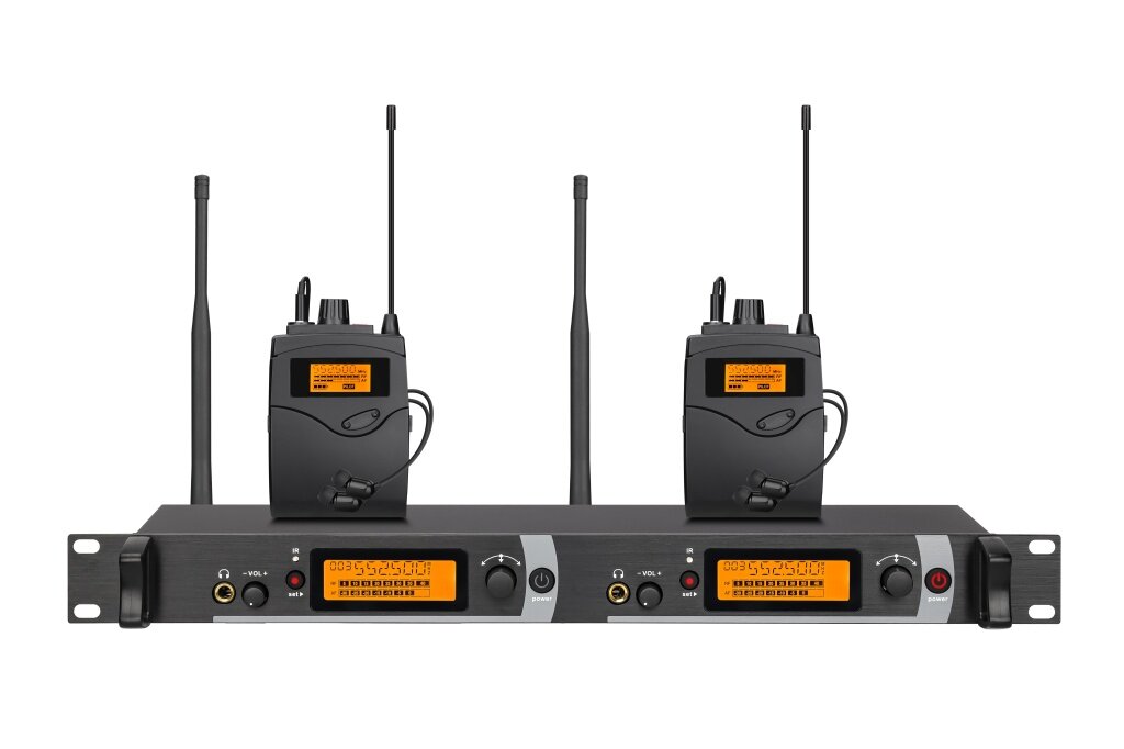 TR-320 Беспроводная система ушного мониторинга, двухканальная, LAudio