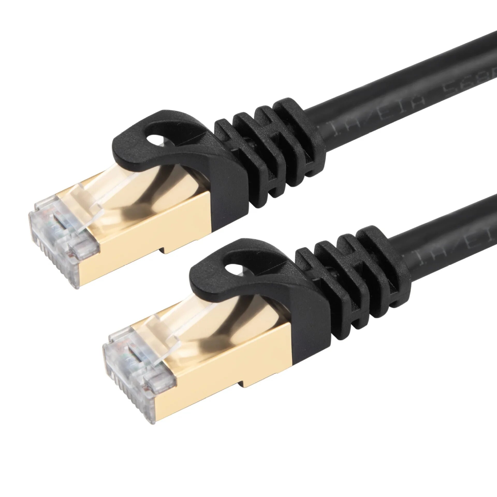 Ethernet кабель Cat7 SFTP черный 10m