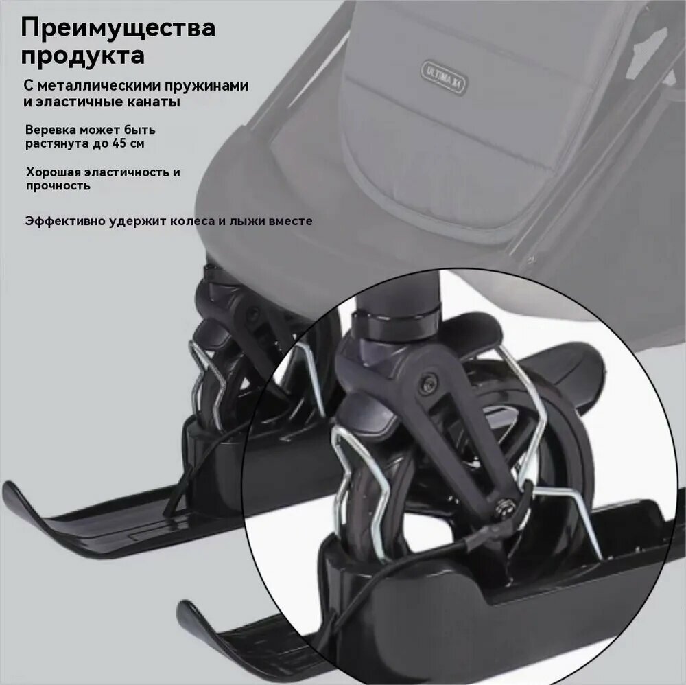 KNOW EASY-Лыжи Для Коляски — фото 1