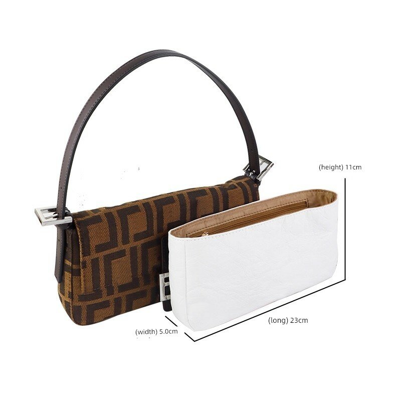 Fendi Маленькая Сумка Дюпон Папер Внутренний Вкладыш для Защиты Внутренней Части Сумки