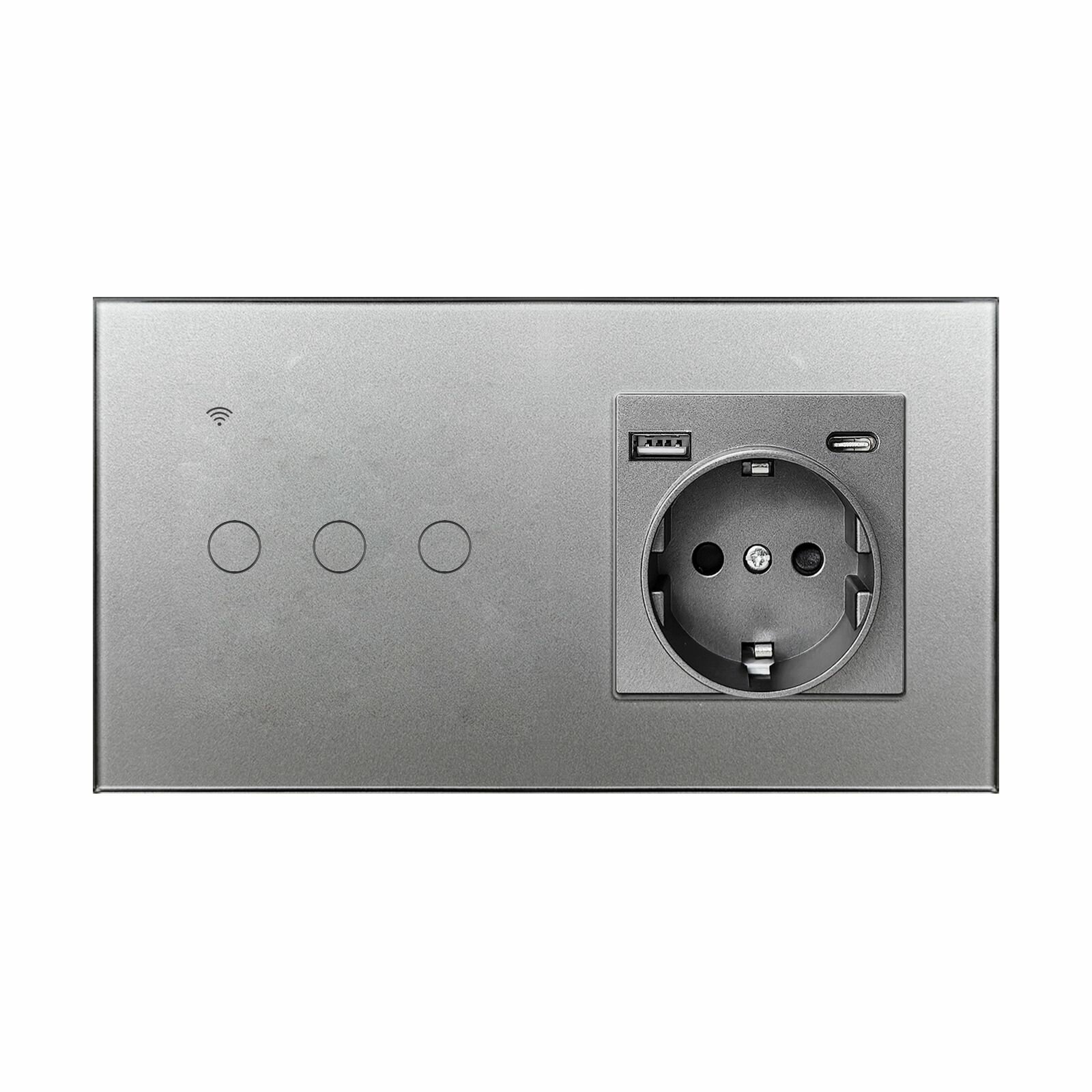 Новый OZON Russian Graffiti Smart WIFI Switch Socket Combo с голосовым управлением Alisa и функцией таймера TUYA Switch