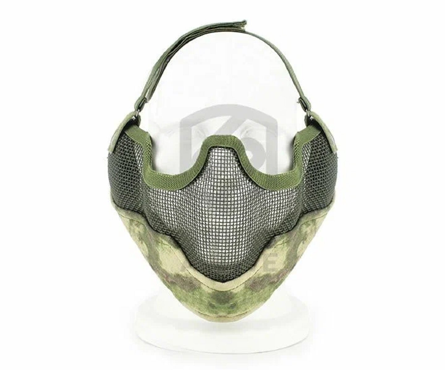 Защитная маска Anbisson "Tactical V2", камуфляж, стальная сетка, универсальная