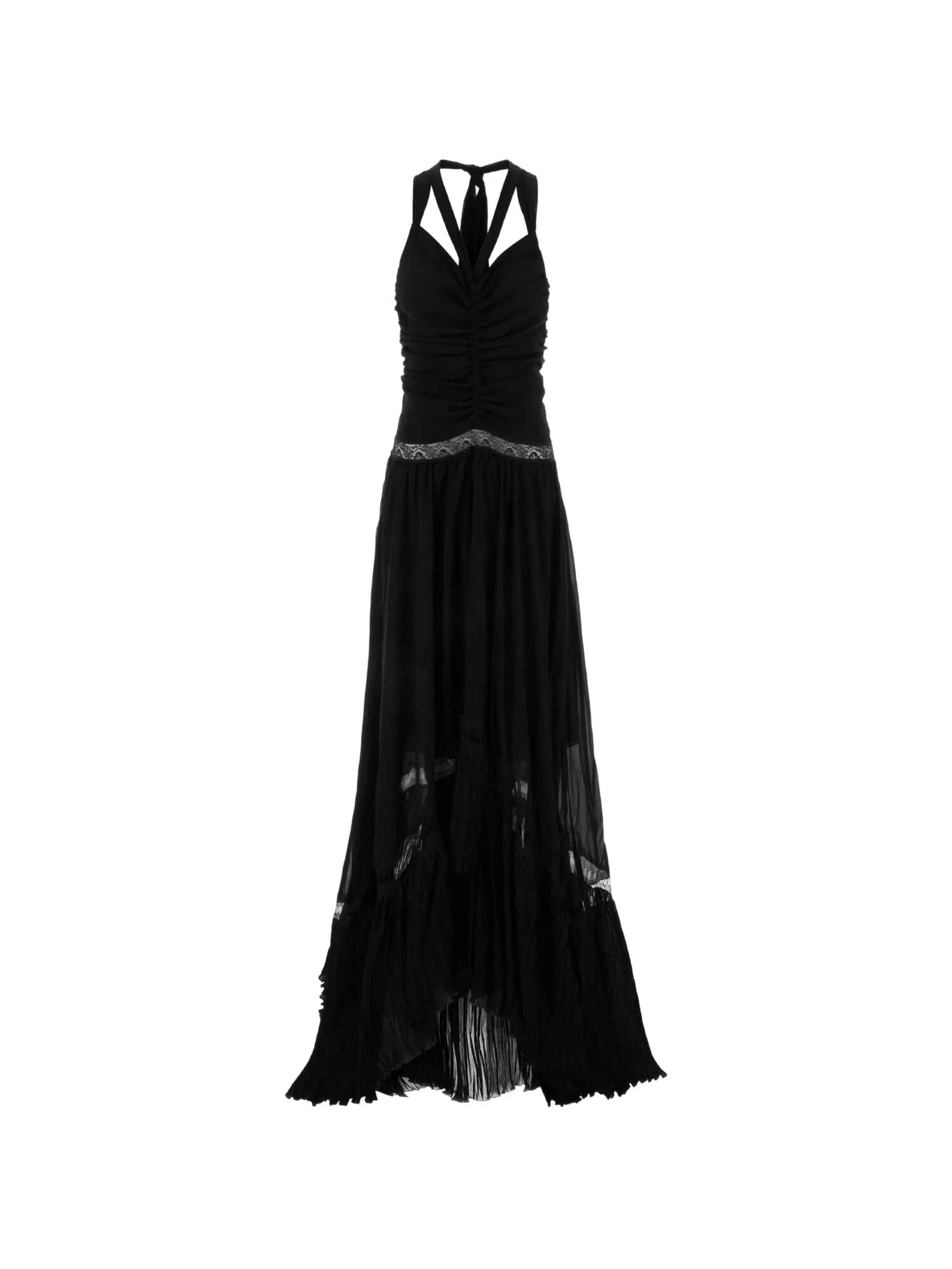 Платье Ruched pleated dress