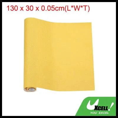 Ткань для переплета книг 130x28см желтая - учебные материалы