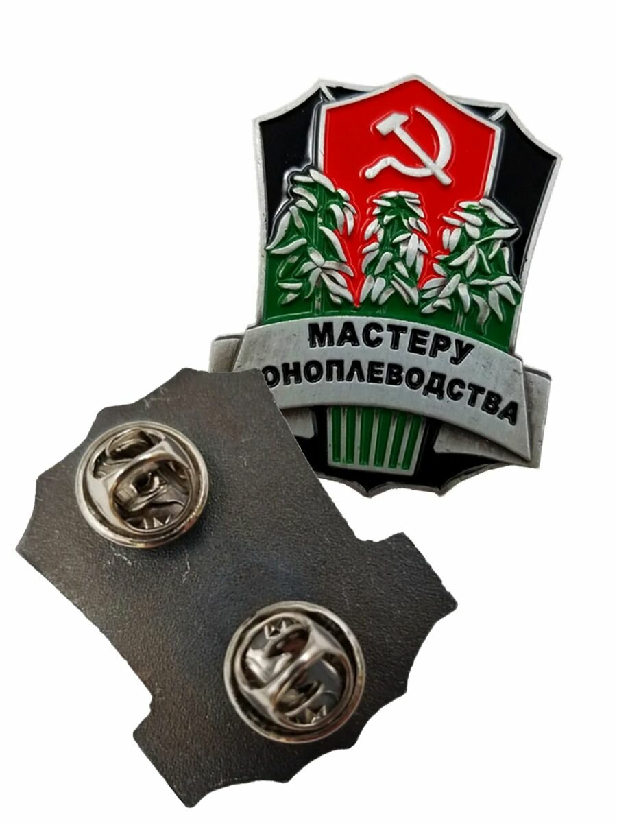 Значок мастеру и ударнику труда в СССР 1970 гг.