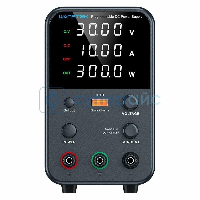 Программируемый блок питания Wanptek WPS3010H (30В, 10А, 300Вт)