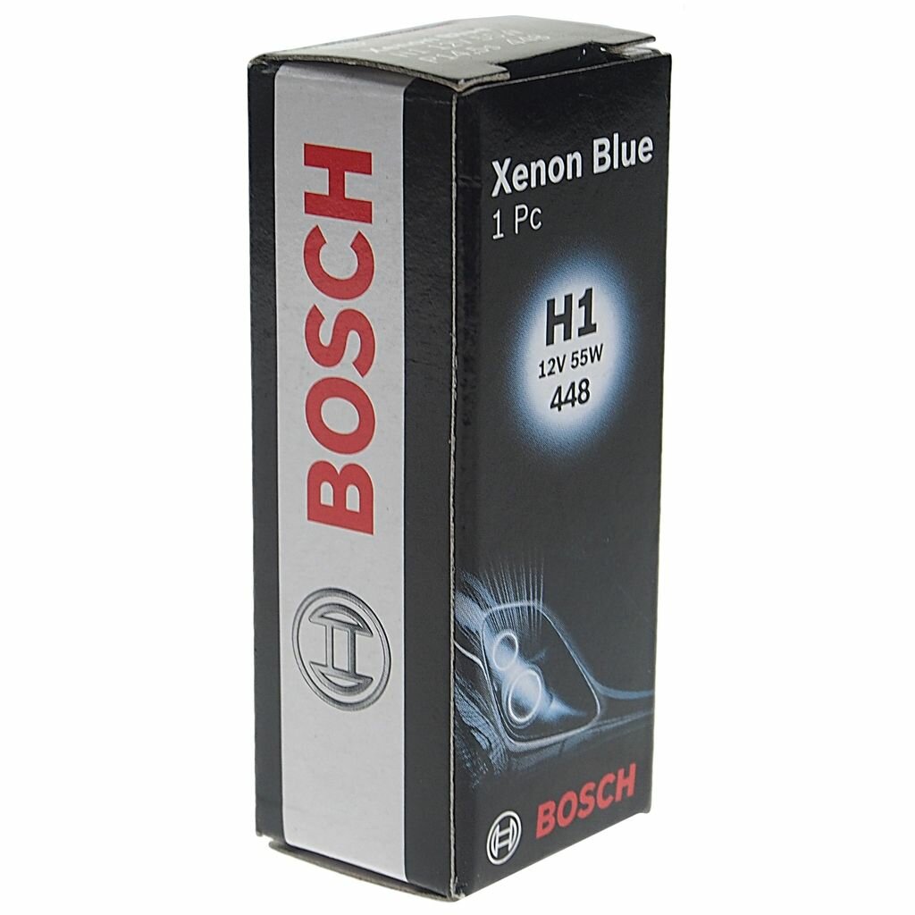 Лампа накаливания, фара дальнего света Xenon Blue WS, для ВАЗ Лада 2110, 2112, Калина 1117, 1118, 1119 арт 1987302015 BOSCH