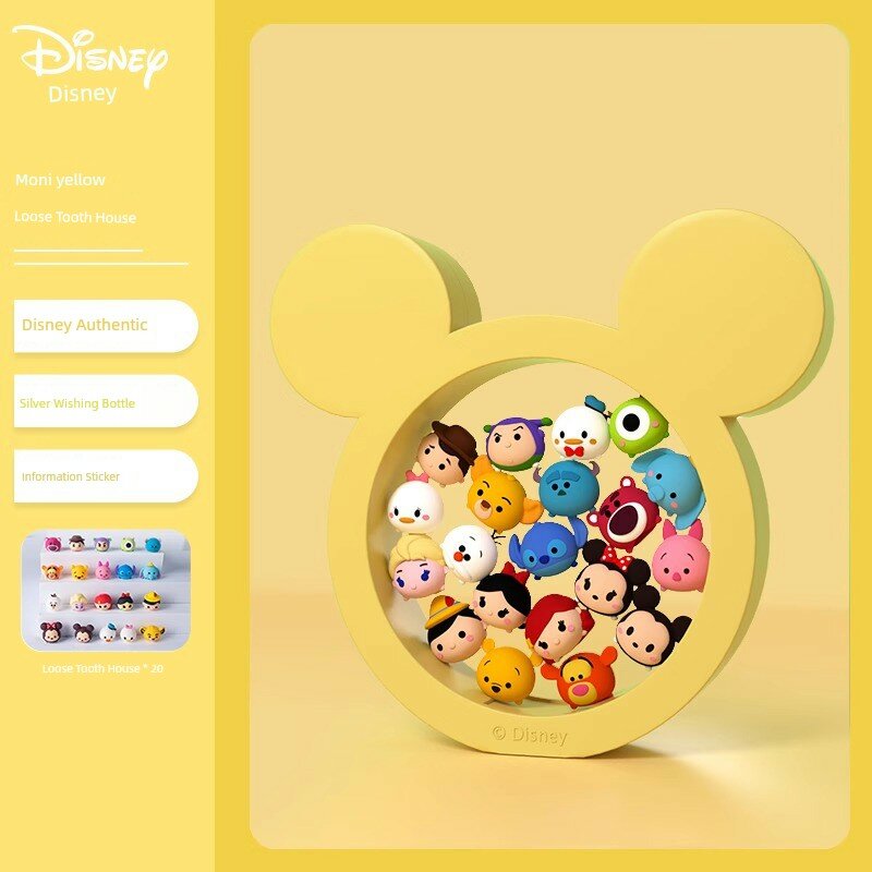 Disney желтая коробка Winnie для хранения молочных зубов с домиком - веселый дизайн