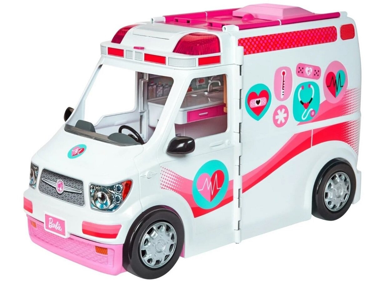 Игровой набор Barbie "Скорая Помощь", для девочек, от 3 до 14 лет, HKT79