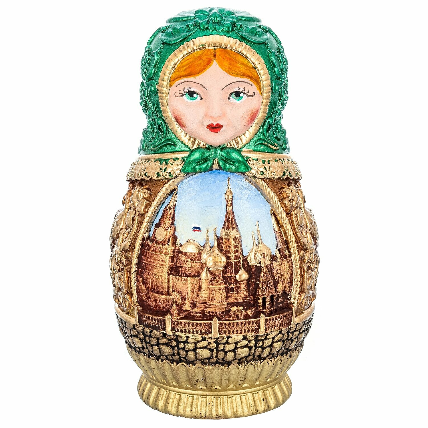 202688 Изделие из дерева / Матрешка-роспись 0,15*0,08*0,08