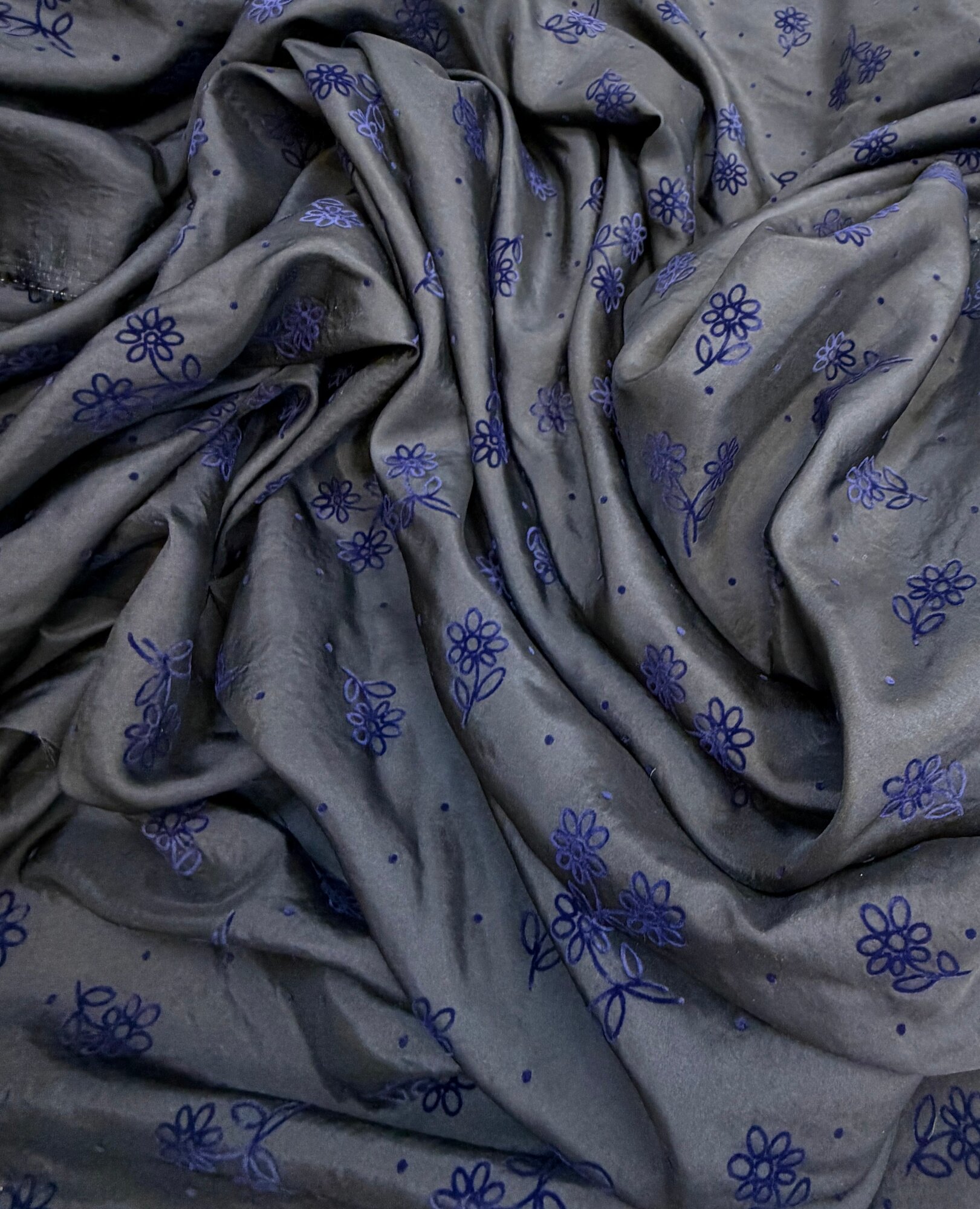 Ткань натуральный шелк 100% (Италия) ш-140см цена за 1 м