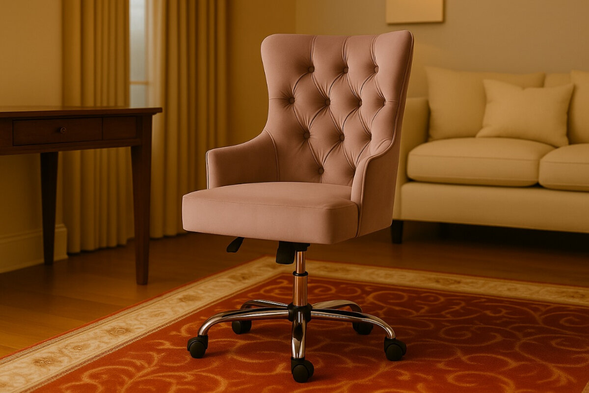 Кресло Флоренция на механизме, Базовые ткани, Velutto Soft цвет Бежевый Велюр