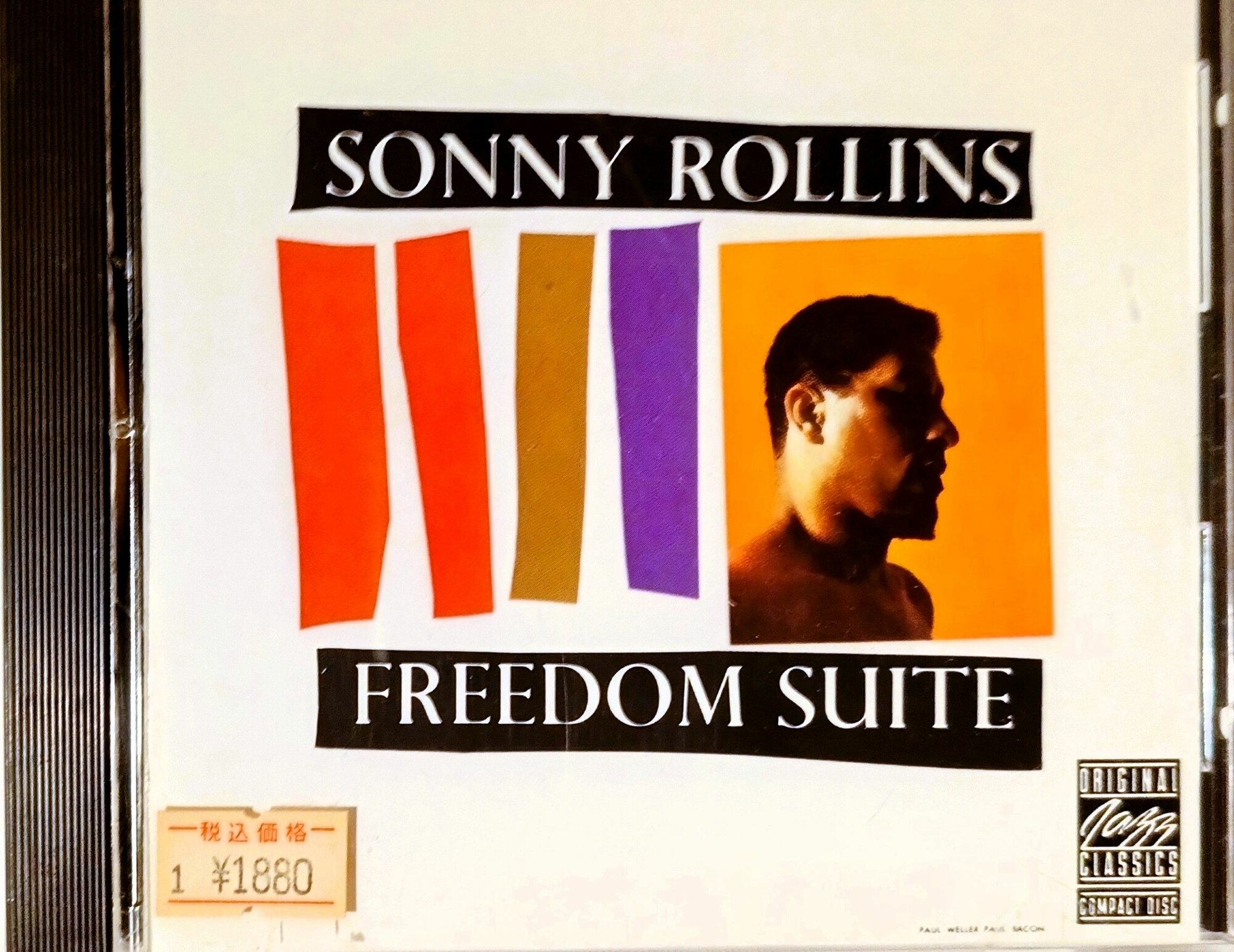 Sonny Rollins - Freedom Suite (1CD-Аудио, США 1989, Фирменный)