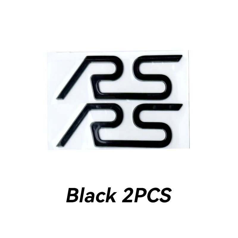 Логотип RS для заднего крыла Focus MK3 RS 2015-2018 Значок RS со стороны спойлера