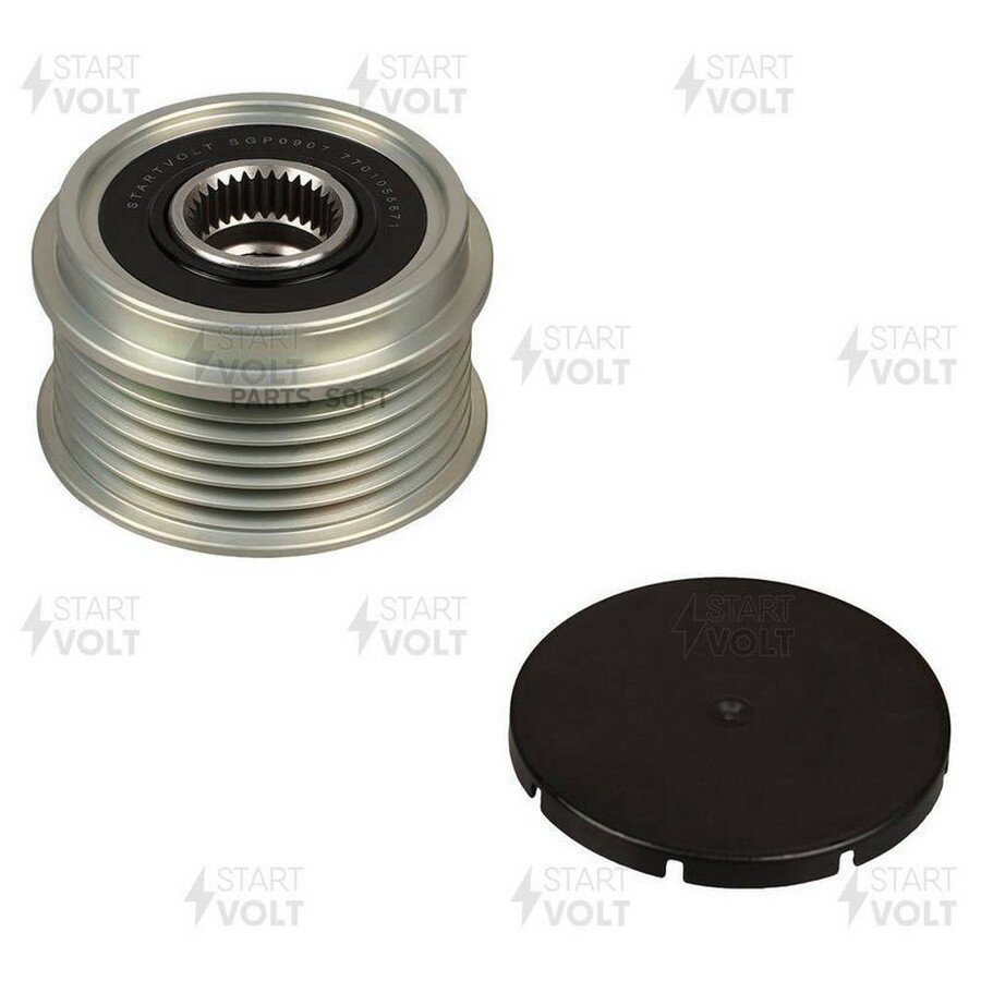 SGP 0907 STARTVOLT Шкив с обгонной муфтой генер. для а/м Renault Laguna (01-) 1.8i/2.0i (SGP 0907) STARTVOLT SGP0907 | цена за 1 шт