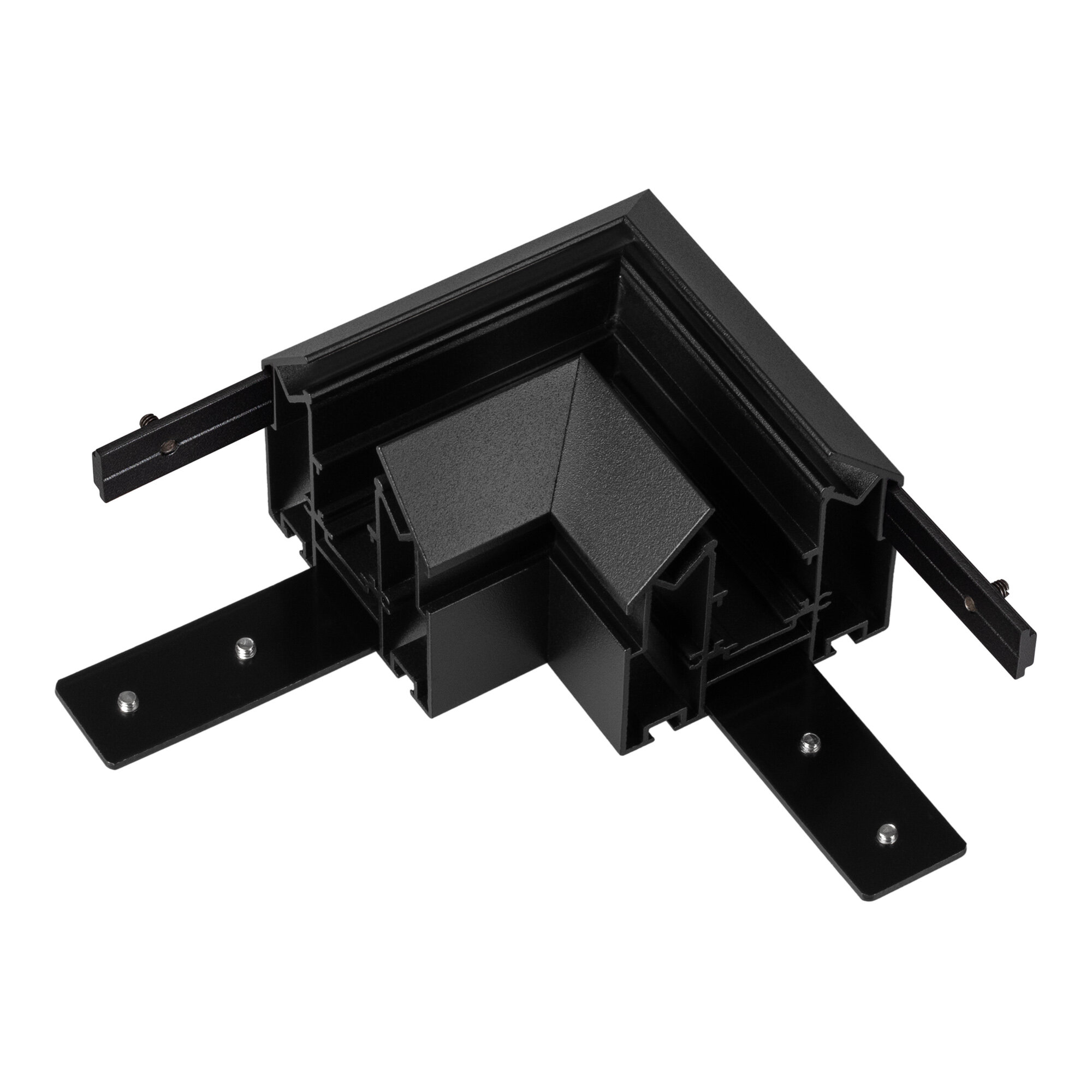 Коннектор Arlight Коннектор угловой MAG-ORIENT-CON-2653-STR-G-L90 (BK) (Arlight, Металл)