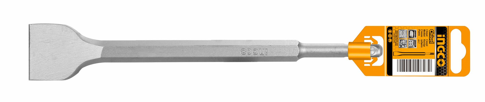 INGCO Зубило плоское SDS Plus 250x40 мм DBC0122502