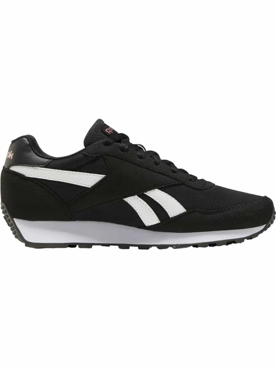 Кроссовки Reebok Rewind Run, полнота F, размер 5,5 US, черный, белый — фото 1