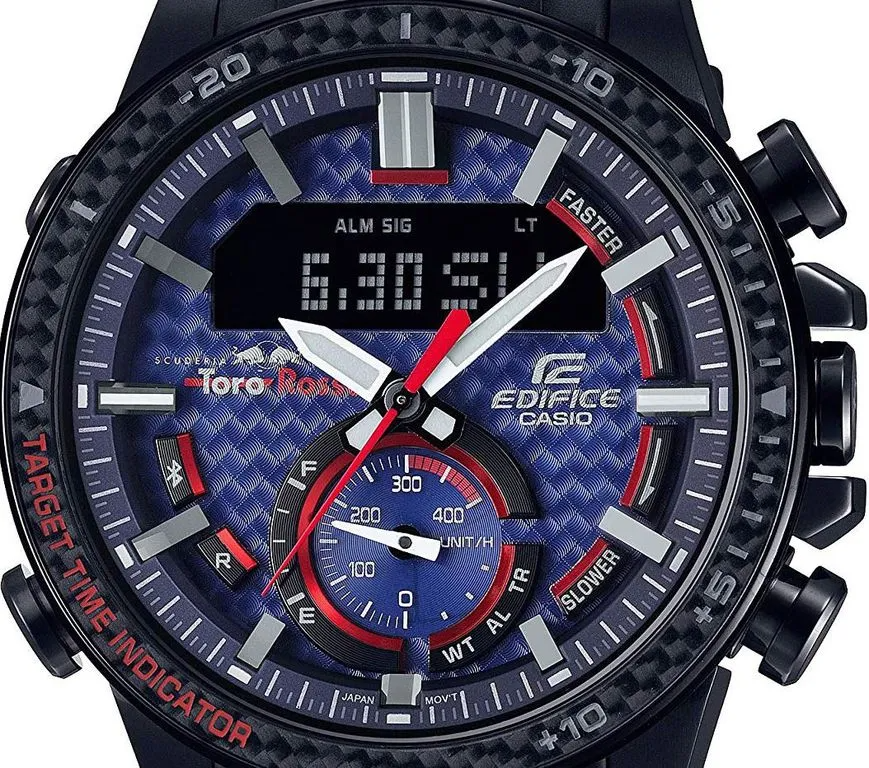 Наручные часы CASIO Edifice, черный/черный — фото 1