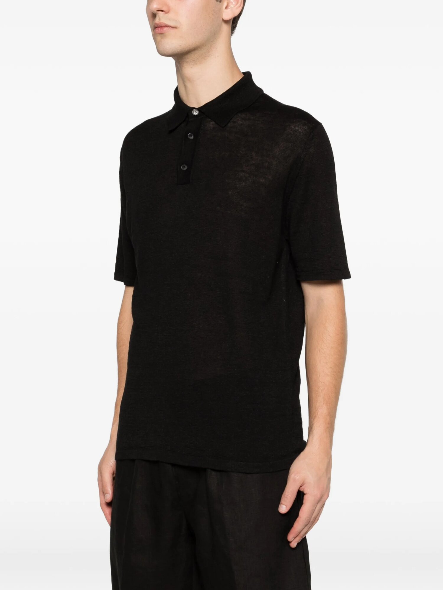 Рубашка Roberto Collina Button-fastening polo shirt, размер 48 — фото 1