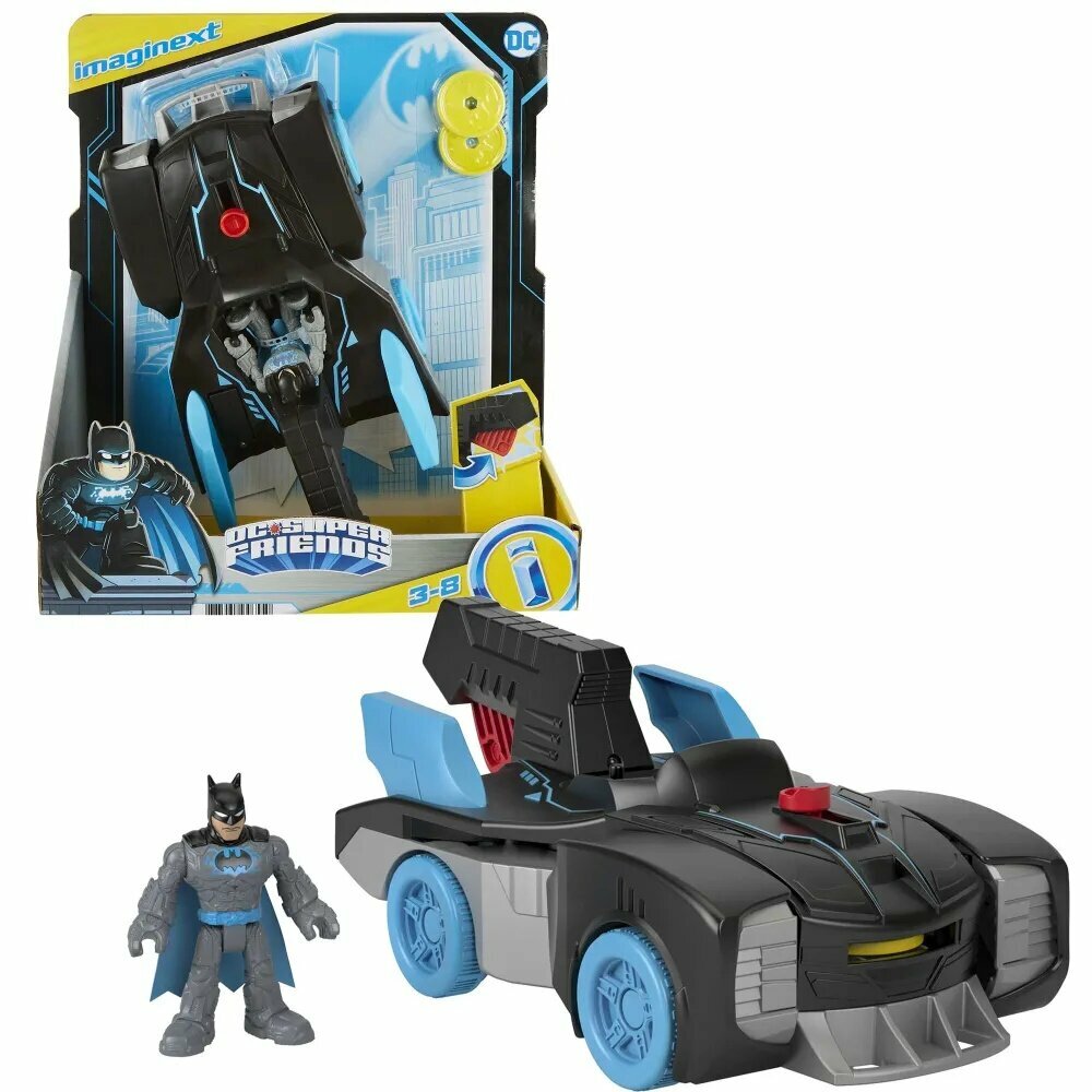 Imaginext DC Супер Друзья, Бэтмобиль Bat-Tech