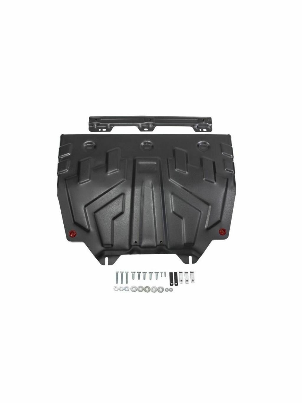 Защита картера и КПП автоброня 111.03817.1 Mazda 3, 6, Cx-5 2.0 11-> увеличенная