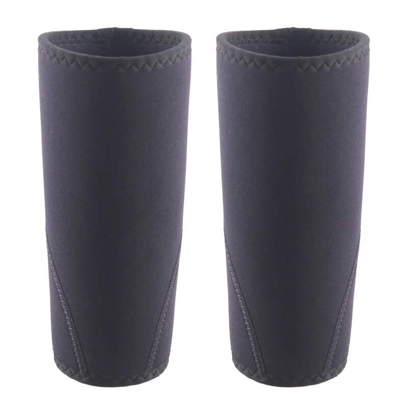 Наколенники из неопрена 7 мм, черные, профессиональные 2XL(calf 40-42.5cm), black 1415