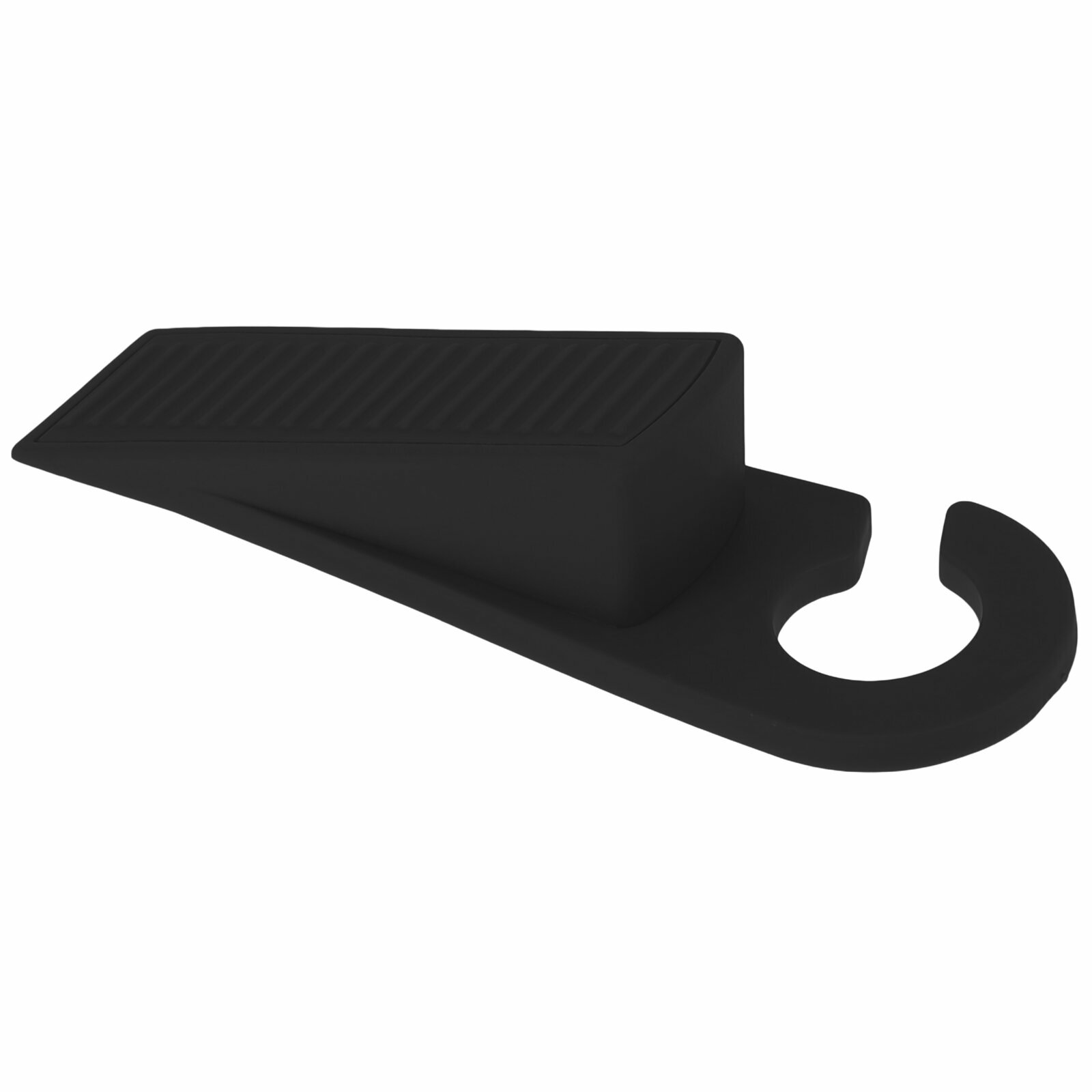 Дверной стопор/ограничитель двери, не требует сверления, защита от детей, защита от столкновений, дверной стопор для гостиной, противоугонная заглушка для детской двери, 1 шт. (черный)