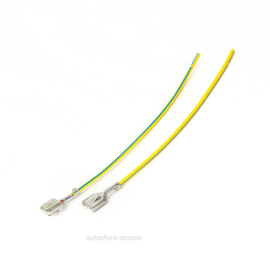 SLON SLRK38501 Контакт гнездовой серии 6.3 (с фиксацией), обжатый с проводом (уп-ка 20шт.) (мама) SLRK38501