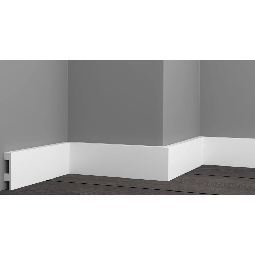 Плинтус Glanzepol HDPS GPD LED 14, 2м GPD-1