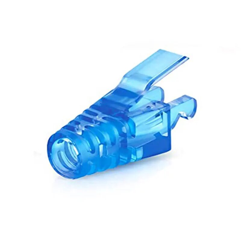 Колпачки RJ45 CAT6 Blue, 100шт